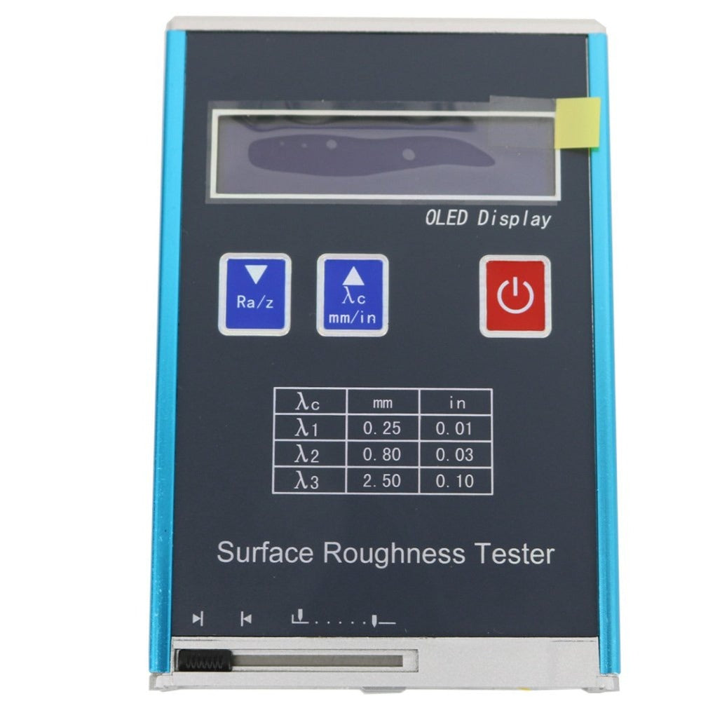 VTSYIQI Surface Roughness Tester Meter with 4 Parameters Ra Rz Rq Rt S