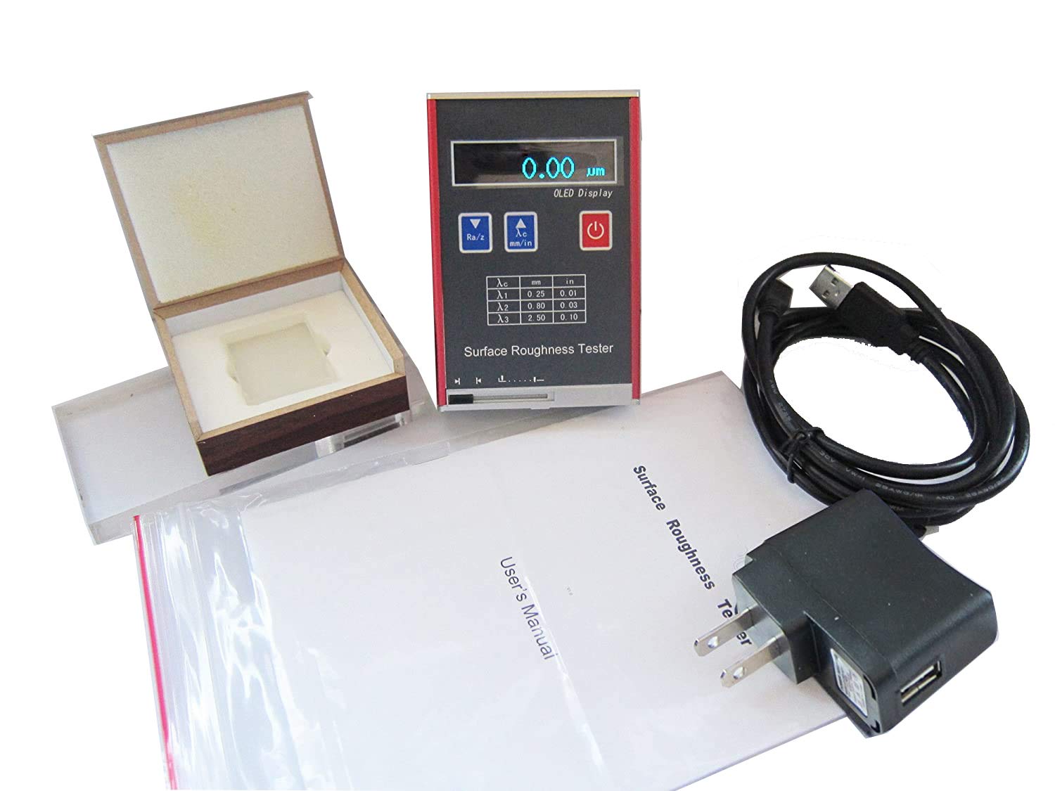 VTSYIQI Surface Roughness Tester Meter Surface Detection on Metal Non-