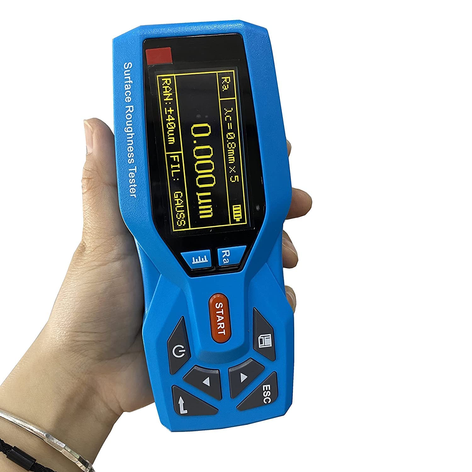 VTSYIQI Digital Surface Roughness Tester Meter Portable Surface Profil