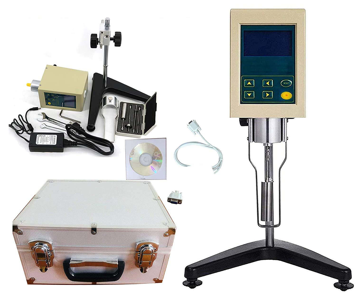 VTSYIQI Digital Rotary Viscometer Rotational Viscometer Viscosity Mete