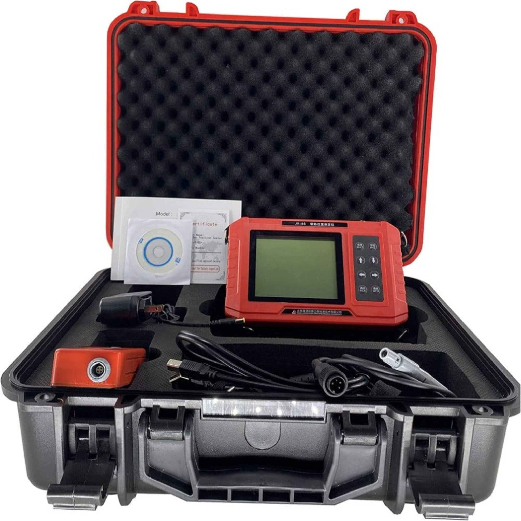 VTSYIQI Concrete Rebar Locator Scanner Grid Scan Concrete Reinforcemen